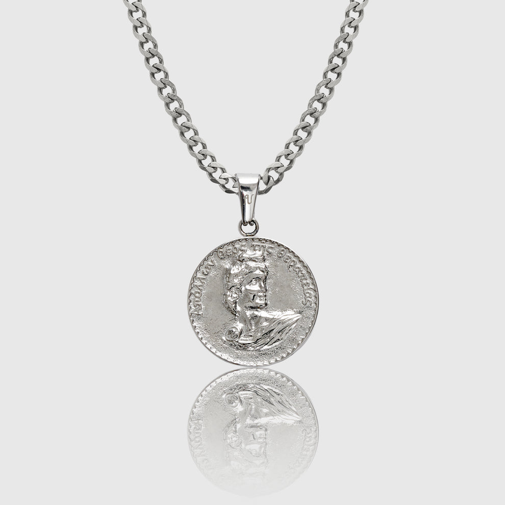 Silver Apollo Double Sided Pendant - Men's Jewellery - Apollo Untold