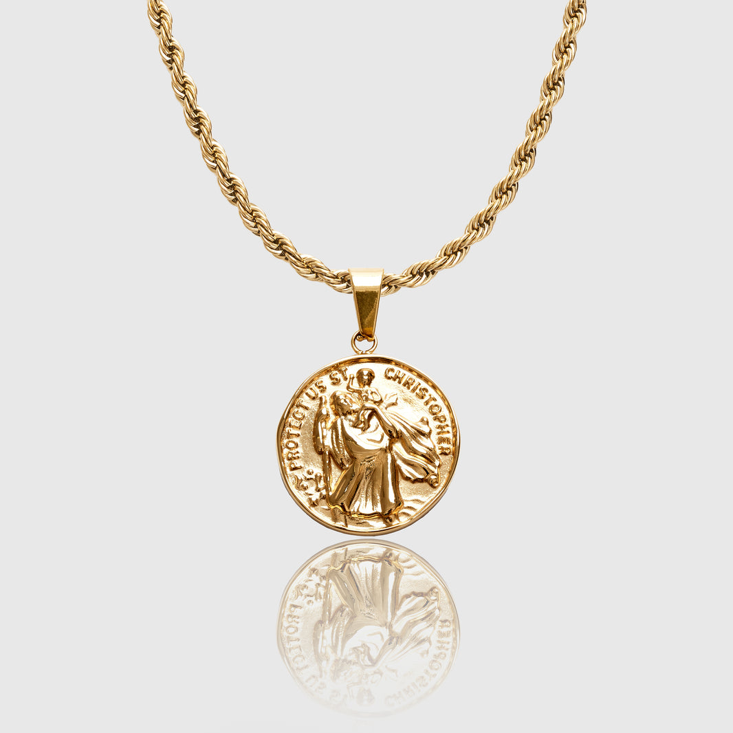 Men's Silver and Gold Pendant Necklace's - Apollo Untold